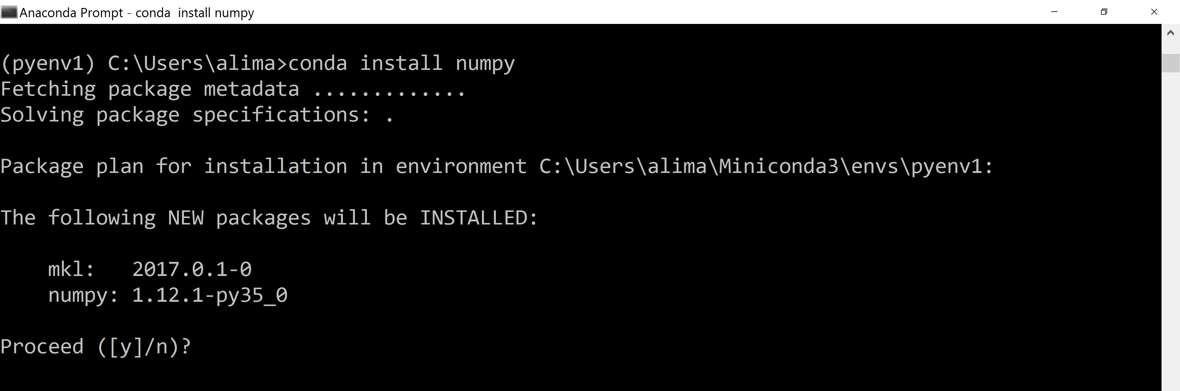 Installing Python for data analysis