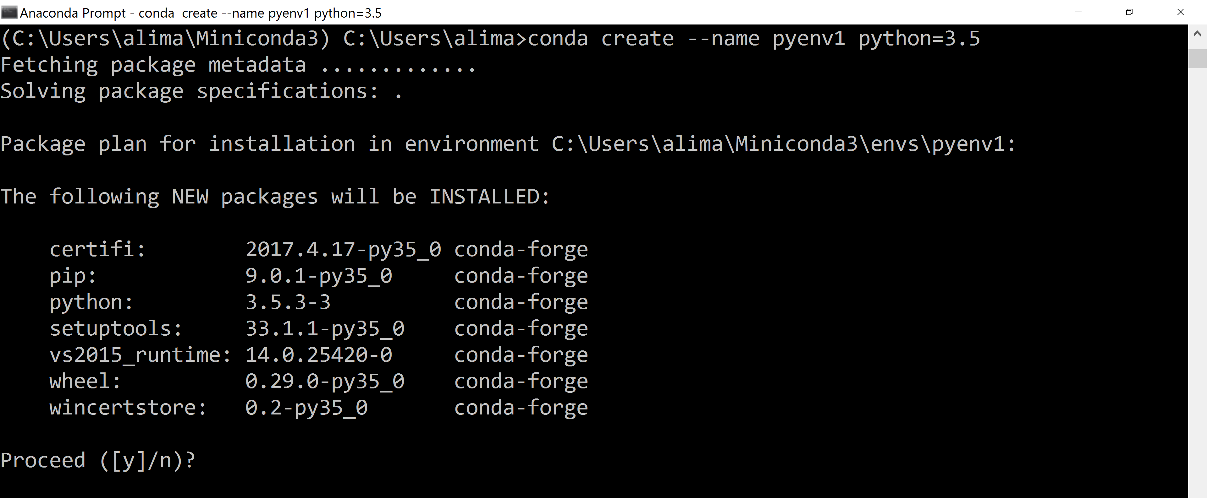 Installing Python for data analysis